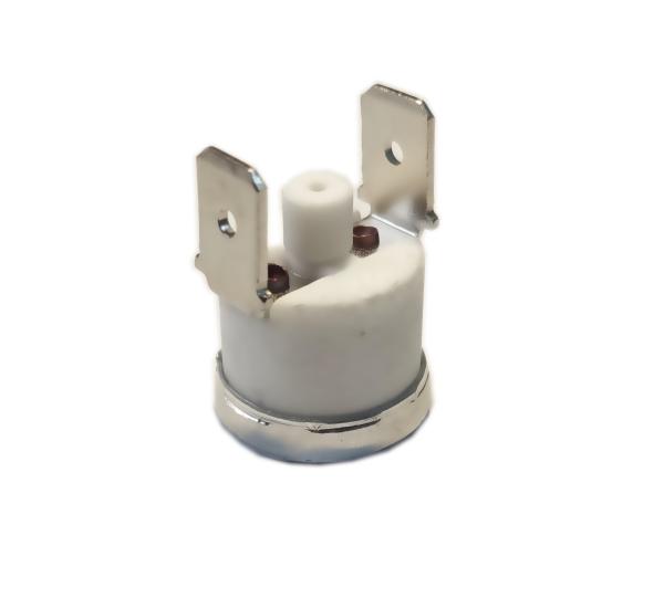 Manual Reset Thermostat, T24M-CR9-CB, Single Pole Single Throw, Ceramic Case