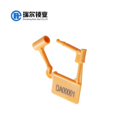 China REL102 high securiy medical electric meter plastic padlock seal with free sample for sale
