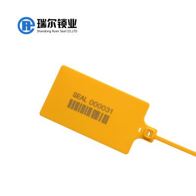 China REP006 Freight door luggage seal hot stamping good quality plastic sealing for sale