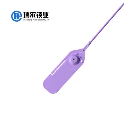 China REP108 Tamper proof pull tight security plastic seal/strip security seal for bags garment and container for sale