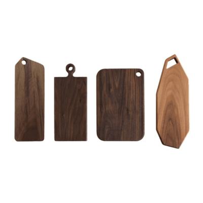 Cina Bordi di legno personali della grande della pagaia del servizio del bordo acacia di legno rettangolare della noce nera per alimento servente in vendita