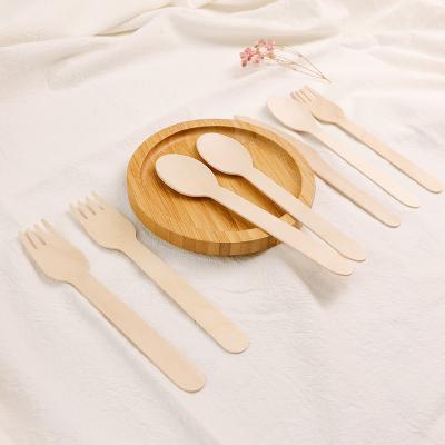 China Do vidoeiro amigável descartável biodegradável de Eco dos utensílios de mesa do ASSADO utensílios de madeira comer à venda
