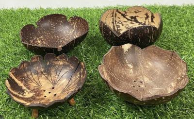 Cina Noce di cocco Shell Soap Box Natural Handmade del bagno di Firlar per la vasca della cucina in vendita