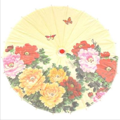 Cina ombrelli d'attaccatura del parasole del soffitto del panno del fiore della peonia dell'ombrello dei puntelli di ballo di 82cm in vendita