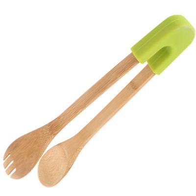China Pastelaria de cozimento de bambu 25cm de madeira vegetal do pão dos utensílios de cozimento de 20cm que serve tenazes de brasa à venda