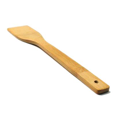 中国 長いHandle Kitchen Wooden Utensils 30cm Length Bamboo Cooking Spoon 販売のため