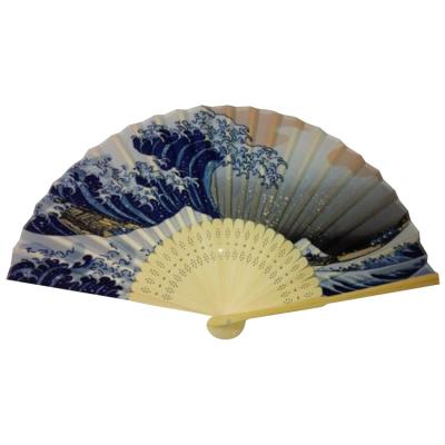 Cina I ventagli su misura di bambù stampano le signore del tessuto smazzano il piccolo fan in vendita