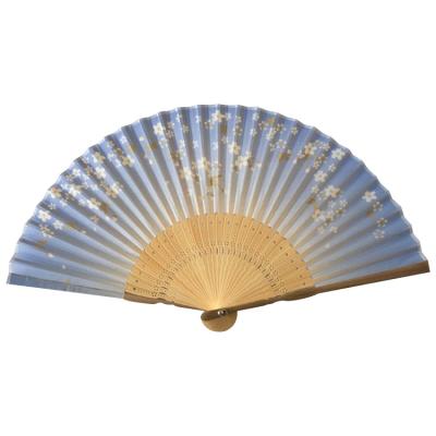 Cina I ventagli su misura di bambù stampano le signore del tessuto smazzano il piccolo fan in vendita