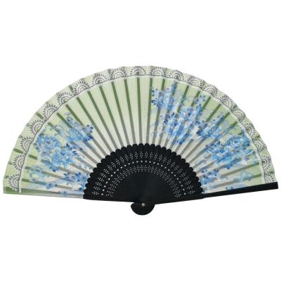 Cina I ventagli su misura di bambù stampano le signore del tessuto smazzano il piccolo fan in vendita