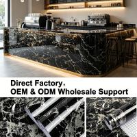 Quality Marble PVC Decorative Film 1260mm 1400mm 1420mm Width For Covering Furniture for sale