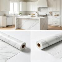 Quality Scratch Resistant Decorative Marble PVC Film Self Adhesive Waterproof Furniture for sale