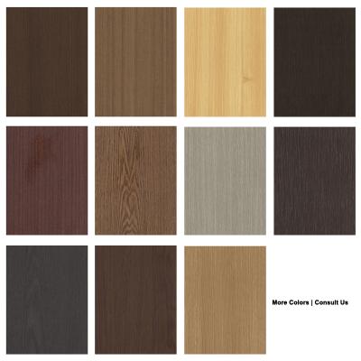 China OEM Self Adhesive Walnut Wood PVC Vinyl Architectural Refurbishment Film For Hotels for sale