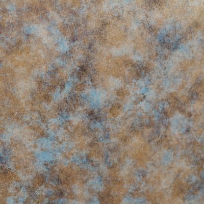 China Vintage Blue Brown PVC Decorative Film Textured Finish For Home Commercial Use for sale