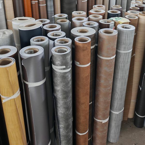 Quality 0.12mm-0.50mm Thick PVC Decorative Surface Foil Realistic Wood Pattern Furniture Film for sale