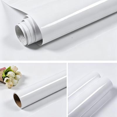 China Customizable Mirror Surface Solid Color PVC Foil Film For Modern Interior Decor for sale