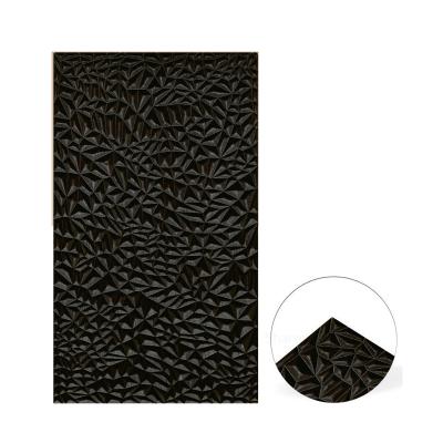 China Scratch Resistant 3D Geometric PVC Membrane Film Foil for CNC Routered Doors for sale