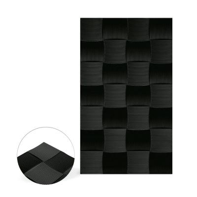 China 0.45mm Thick 3D Geometric PVC Film Thermoformable Stereoscopic Foil For Wardrobe Doors for sale