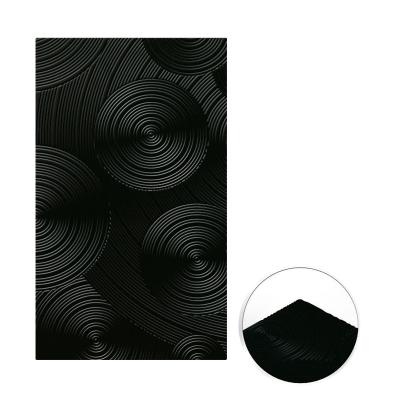 China Ultra Matte Vacuum Press PVC Foil 3D Geometric Decorative Foil 1260mm–1400mm Width for sale