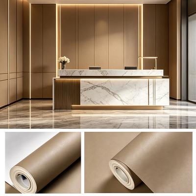 China Soft Touch Super Matte PVC Decor Film Solid Color Cabinet Wrap Film Roll OEM Logo for sale