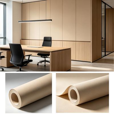 China Super Matte PVC Decorative Foil Solid Color PVC Interior Film 1260mm-1400mm Width for sale