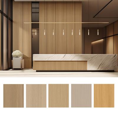 China Wood Effect PVC Decor Film PVC Foil For Furniture 1260mm 1400mm 1420mm Width for sale