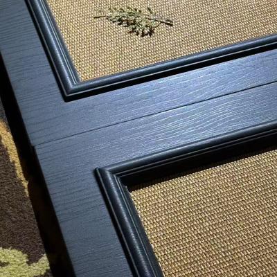 China Customized Textured Wood Grain Vinyl Wrap Film Architectural PVC Foil For Lamination for sale