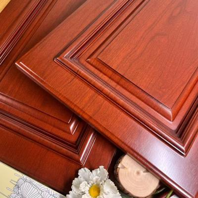 China Easy Clean 3D Wood Grain PVC Decor Film Roll Industrial PVC Lamination Foil for MDF for sale