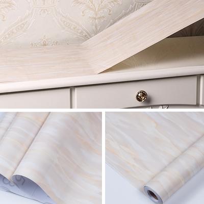 China OEM Length Marble Effect PVC Decorative Film For Vacuum Press And Lamination for sale