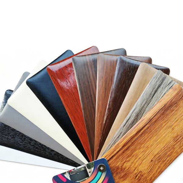 Quality Weather Resistant Exterior PVC Foil For Furniture , Architectural Vinyl Film ROHS Certified for sale
