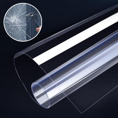 China High Strength PET Explosion Proof Film Security Window Film REACH Compliant for sale