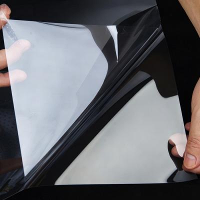 China PET Anti Fragmentation Explosion Proof Glass Film Crystal Clear Security Film 2mil Thick for sale