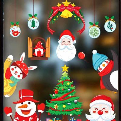 China High Tensile PET decorative privacy Window Cling Film Glue Free for holiday for sale