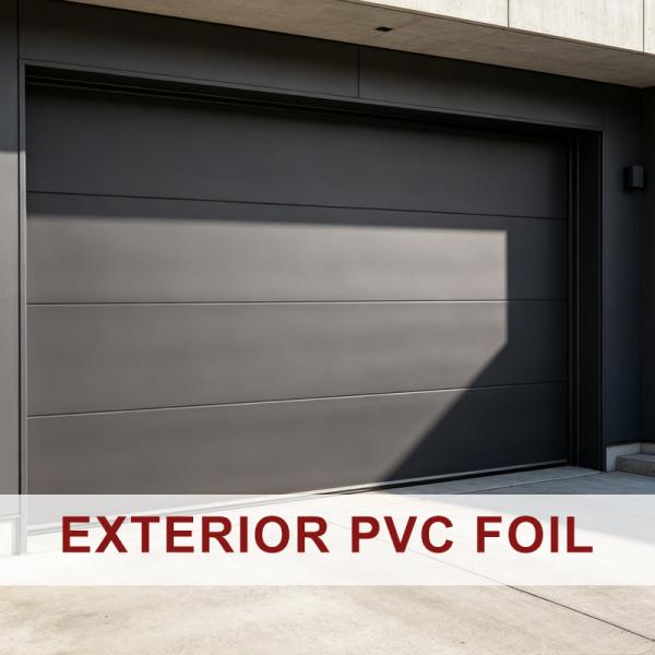 Quality Non Fading Outdoor PVC Foil UV Resistant Exterior Decorative Vinyl Wrap For Facades for sale