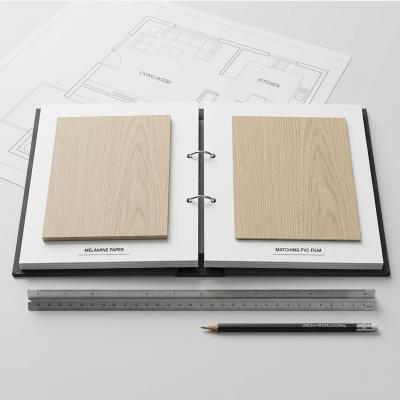 China Multi Substrate PVC Decorative Film Color Matched Melamine Sheet OEM Length for sale
