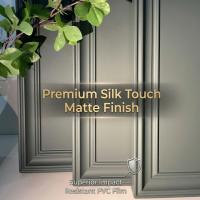 Quality Super Matte PVC Decor Film Silk Touch Solid Color Impact Resistance For for sale
