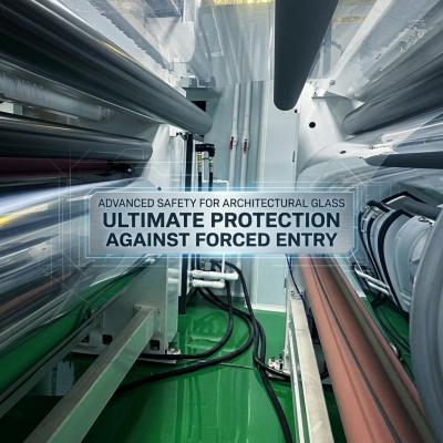China Architectural Glass Explosion-Proof Safety Film | 2–12 Mil for sale