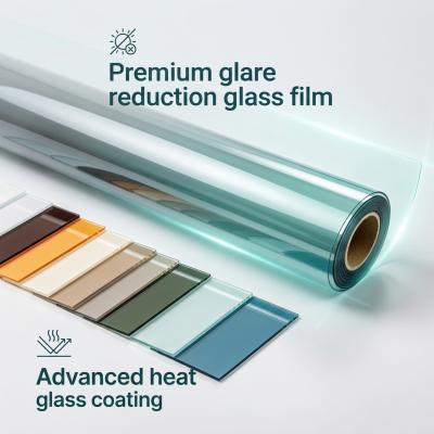 China Extra Wide PET Architectural Window Film UV Protection Glass Film For Hotels / Villas for sale