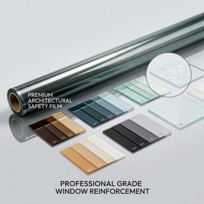 China 3m Width Security Window Film Seamless 118 Inch Commercial Architectural Tint for sale