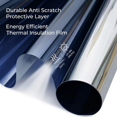 China Anti Scratch Finish Energy Saving Window Tint , PET Architectural Window Film for sale