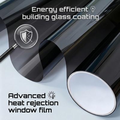 China OEM Design Building Insulation Film Commercial Grade Sun Barrier Window Film for sale
