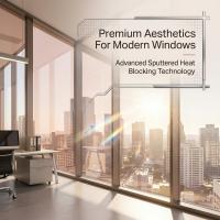 Quality Custom Color Sun Shade Window Film High End Sputtered Heat Blocking Window Tint for sale