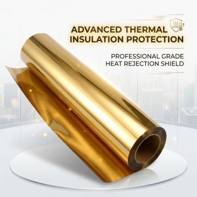 China OEM Color Building Insulation Film Heavy Duty ATI Sputtered Window Shield Film for sale