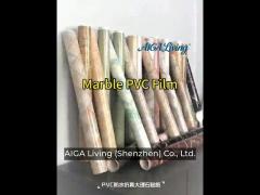marble pvc film self adhesive film moisture proof weather resistant furniture wrap