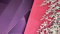 3D Geometric Wall Panel Film: Matte PVC Foil for Vacuum Press & Thermoforming