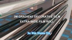 Gradient Architectural Glass Decorative Film | 3m Wide Window Film
