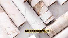 Customizable Marble Effect Wrap PVC Film 3D High Gloss Stone Foil For Interior Decor