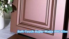 Soft-Touch Super Matte PVC Film: Premium Matte Vinyl for Cabinets & Interior Overlays