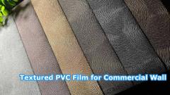 Eco Concrete Textured Vinyl  Sustainable Spiral Cement Foil for Green Build