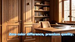 100% custom color and texture matching for PVC films and melamine paper.