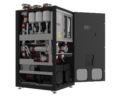 China 800kW Microchannel Heat Exchanger And Redundant Pump System For Data Centers for sale